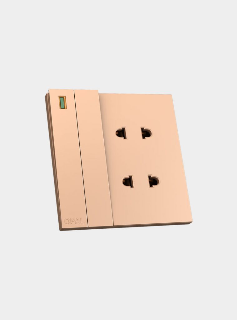 2 Switches + 2 Sockets – OPAL ELECTRIC