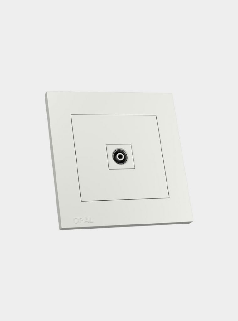 Single TV Socket – OPAL ELECTRIC