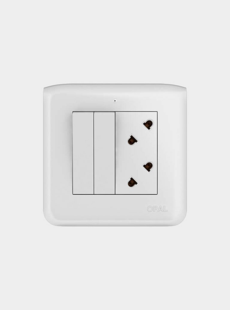 2 Switches + 2 Sockets – OPAL ELECTRIC