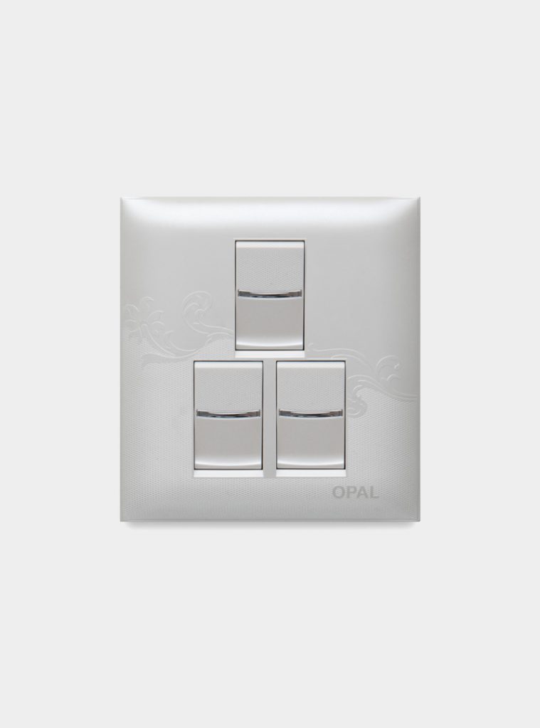 3 Gang Switch – OPAL ELECTRIC