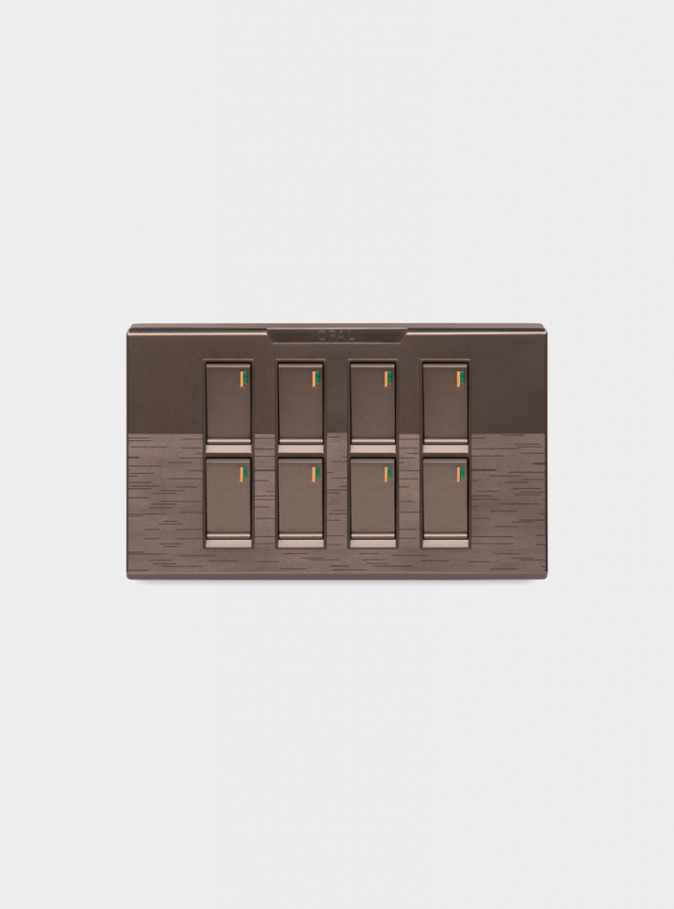 8 Gang Switch – OPAL ELECTRIC