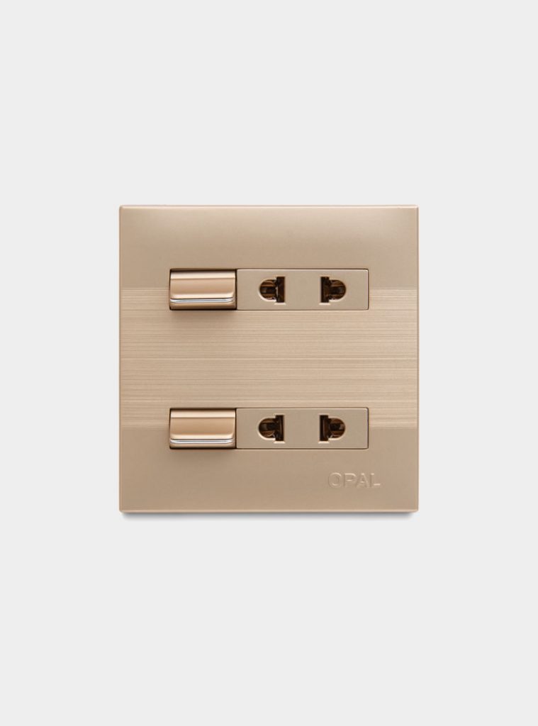 2 Switches + 2 Sockets – OPAL ELECTRIC