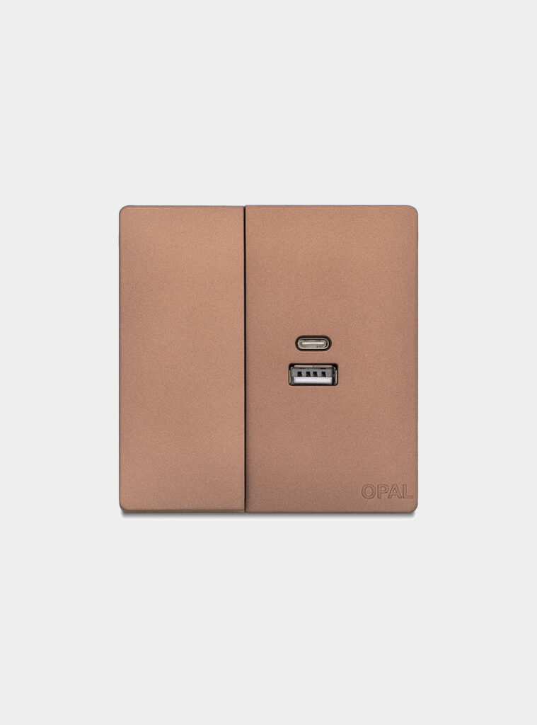 1 Switch + USB + Type-C – OPAL ELECTRIC