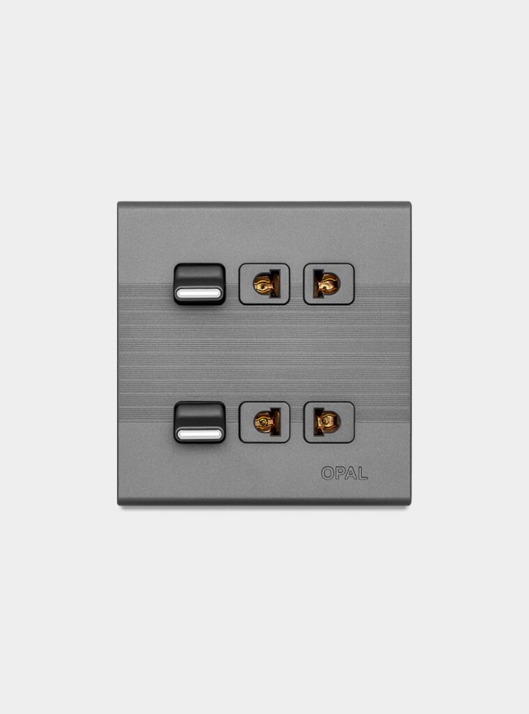 2 Switches + 2 Sockets – OPAL ELECTRIC