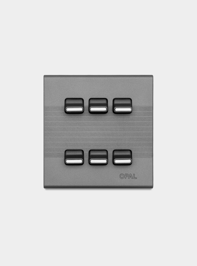 6 Gang Switch – OPAL ELECTRIC